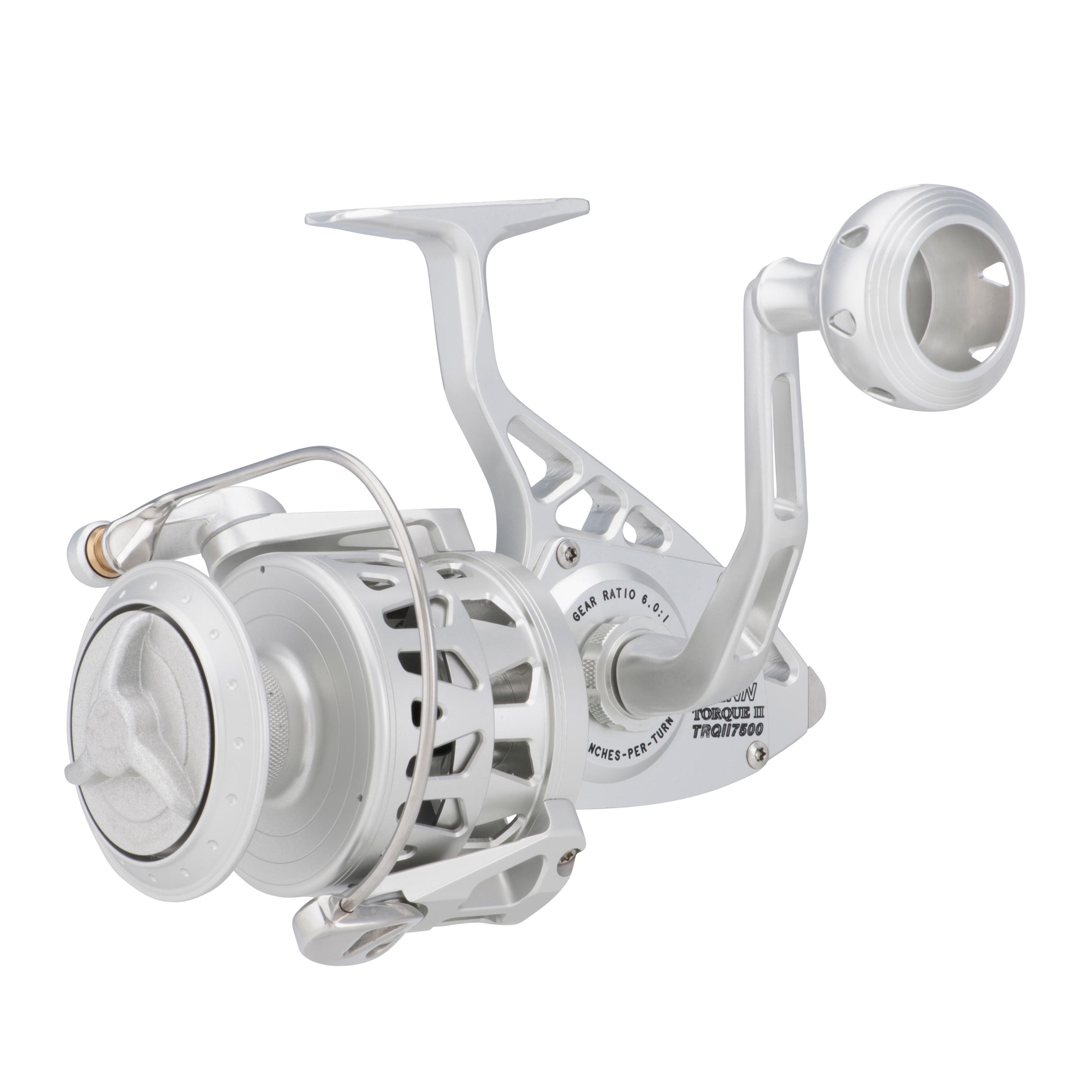 TRQII7500S TORQUE II 7500 SLV SPIN REEL